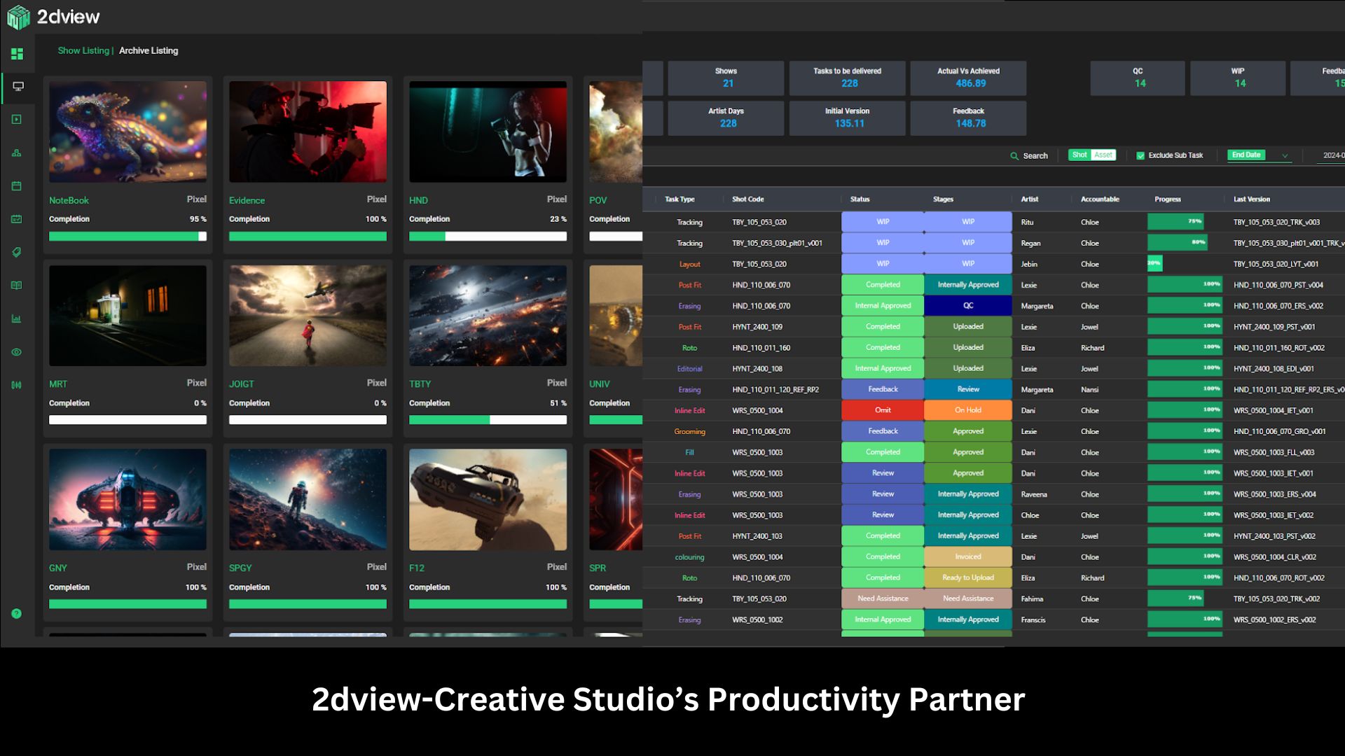 2dview-Creative Studio’s Productivity Partner - vfxexpress